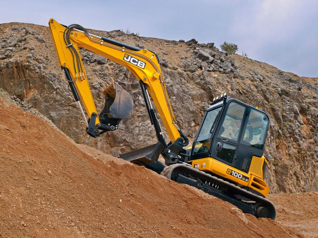 Midi escavatore JCB 100C-2 - Piolanti